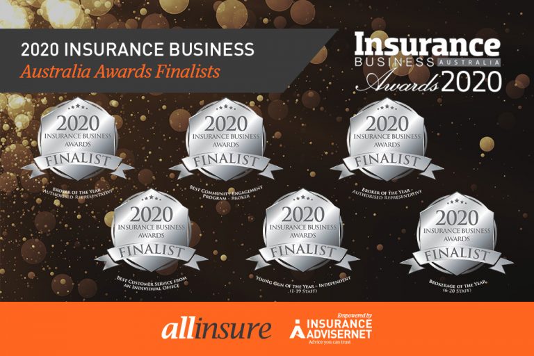 2020 Insurance Business Australia Awards - Finalists - Allinsure
